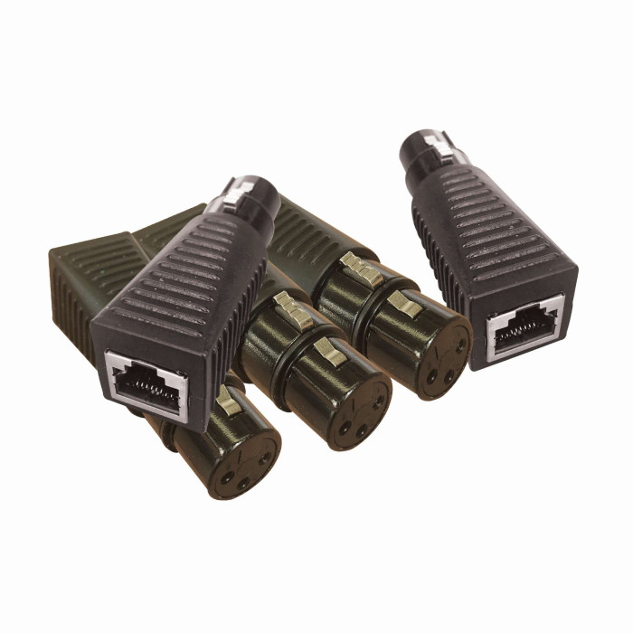 ADA RJ45-DMX 3F - Connecteur ADA RJ45 DMX 3F (vendu par 5)