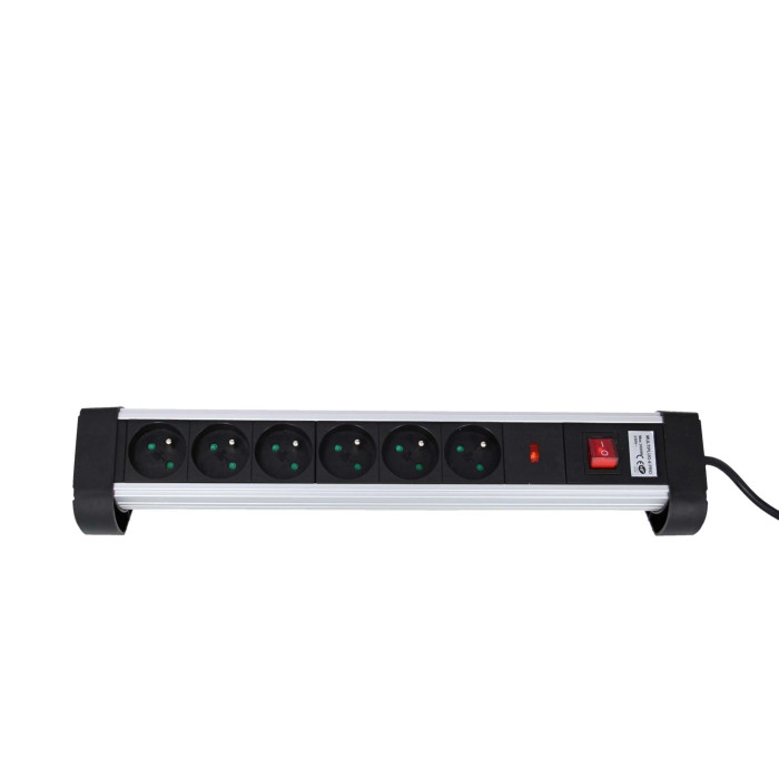 MULTIPLUG-6 PRO - Multiprise Electrique de Bureau à 6 Prises