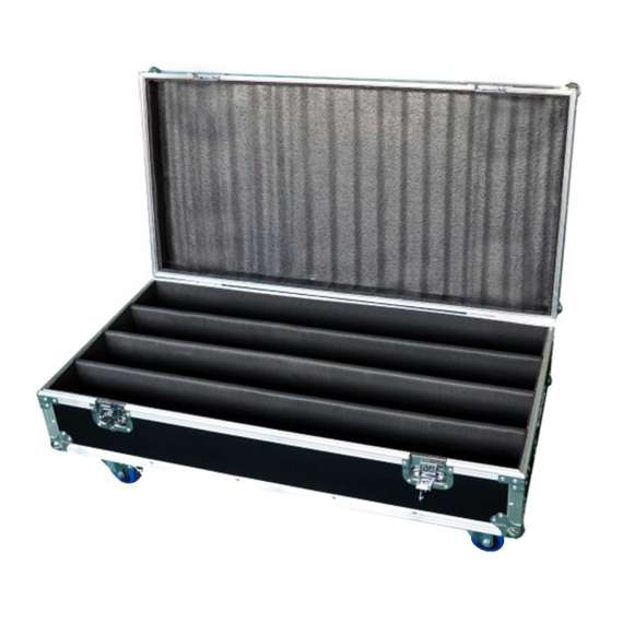 FC BARLED 4 - Flight-case pour 4 Barres à Leds