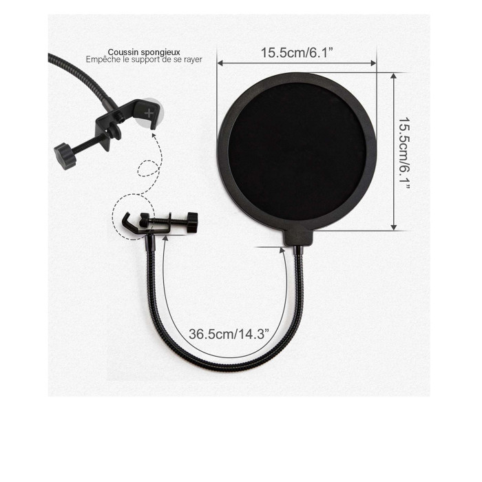 FAP 015 - Filtre Anti Pop