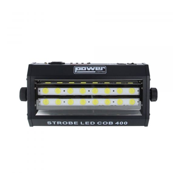 STROBE LED COB 400 - Stroboscope 400W 16 LEDS 25W - Blanc