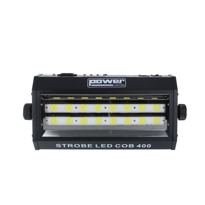 STROBE LED COB 400 - Stroboscope 400W 16 LEDS 25W - Blanc
