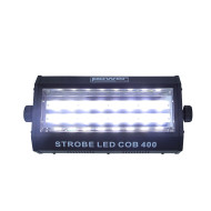 STROBE LED COB 400 - Stroboscope 400W 16 LEDS 25W - Blanc