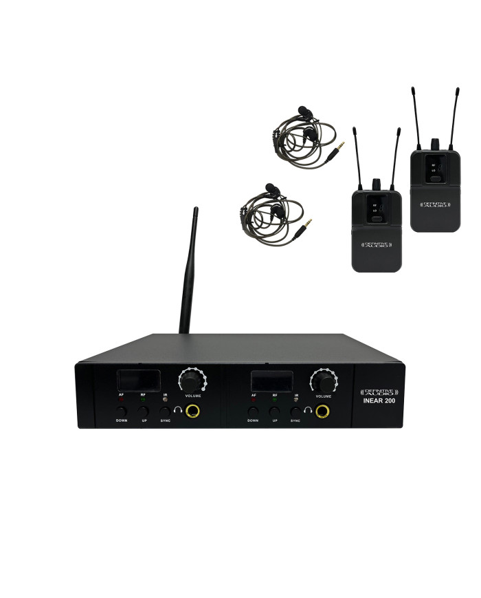 INEAR 200 - Système ear-monitor UHF double