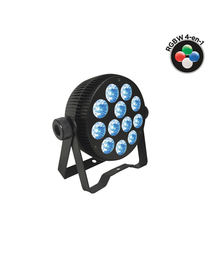 PAR SLIM 12x10W QUAD - Par Slim 12 Leds De 10W 4-en-1