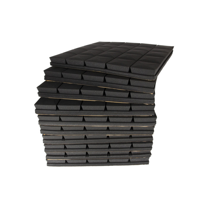 FOAM 250 ADHESIVE - Mousse Acoustique Avec Adhesif - Pack 10 Pièces
