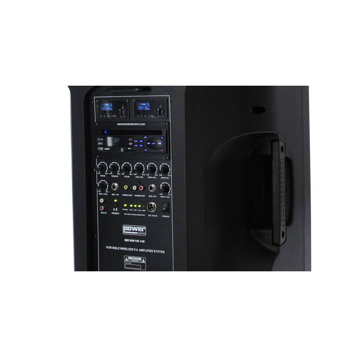 BE 9515 V2 - Sono Portable Lecteur CD MP3/SD/USB/DIVX/Bluetooth + 2 ...