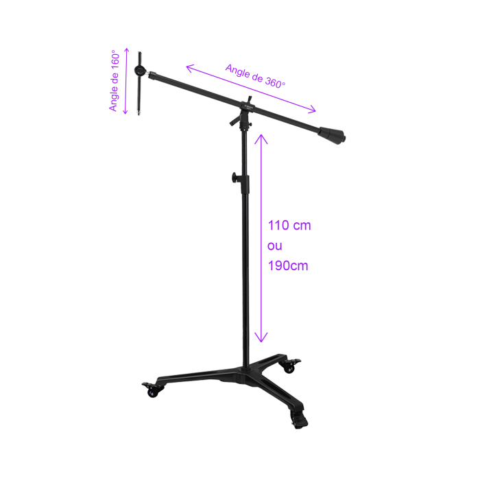 MA 518 - Pied de micro