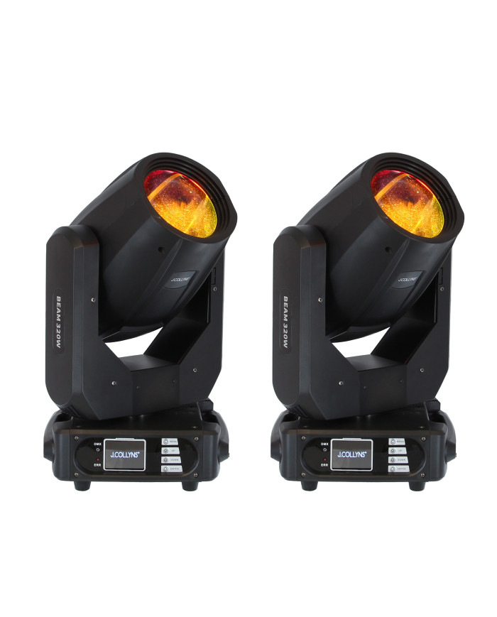 Pack 2 Lyres Beam 320W + Flight