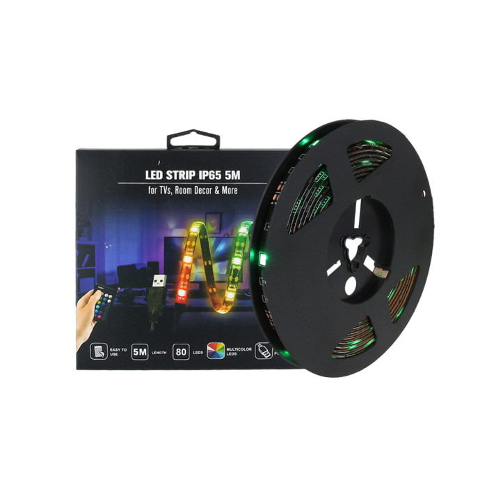 LED STRIP IP65 5M - Ruban Lumineux 5M IP65 RGB