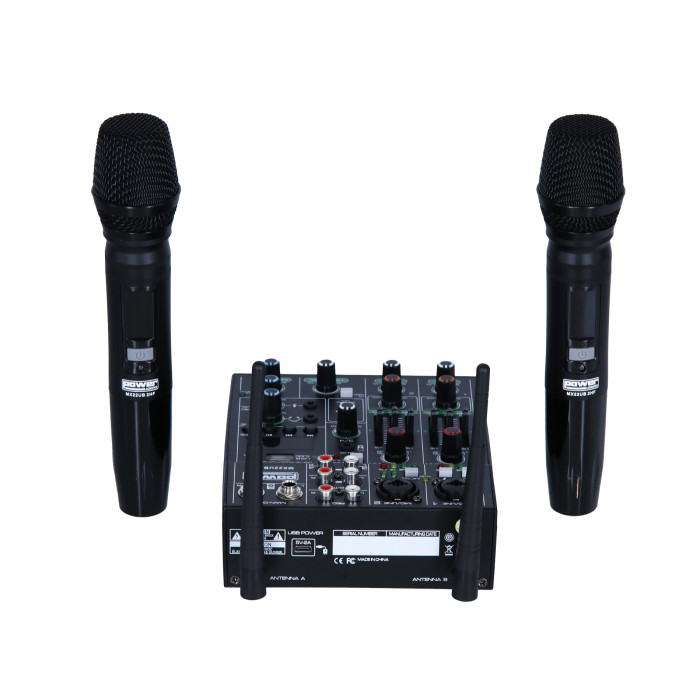 Table De Mixage Et 2 Micros UHF - MX 22 UB 2HF
