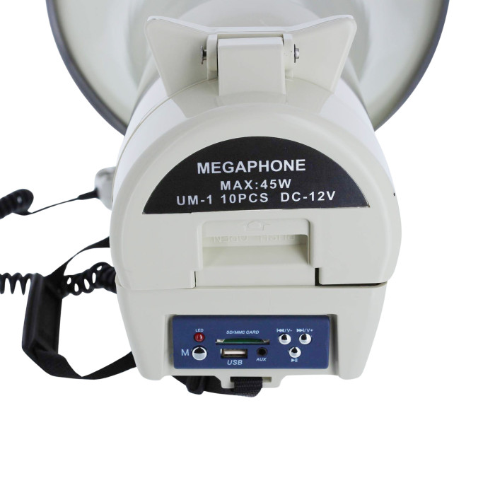MEGAPOWER 60 WIR - Megaphone 60W avec Micro Sans Fil